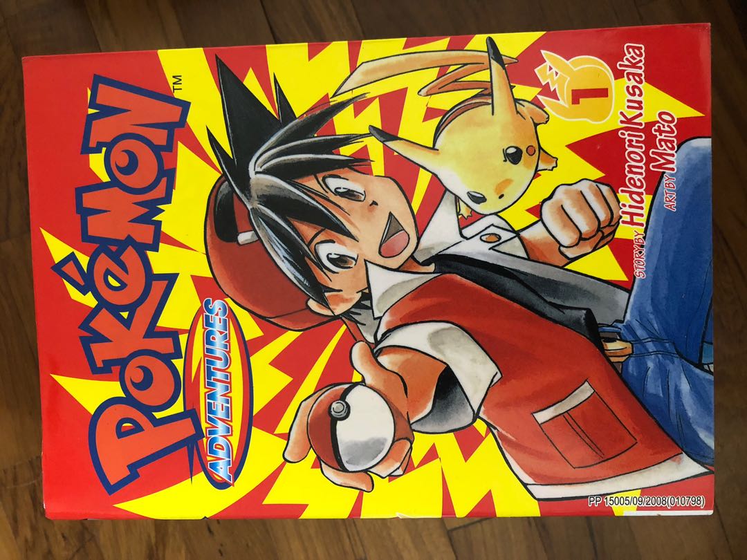 Pokémon Adventures Book 1-11, Hobbies & Toys, Books & Magazines ...