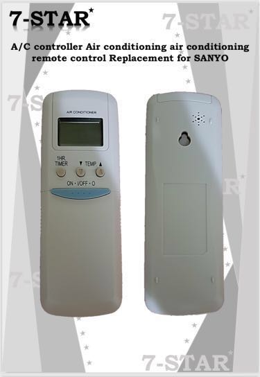 SANYO Aircon Remote Control Universal (Direct Plug & Play) For all ...