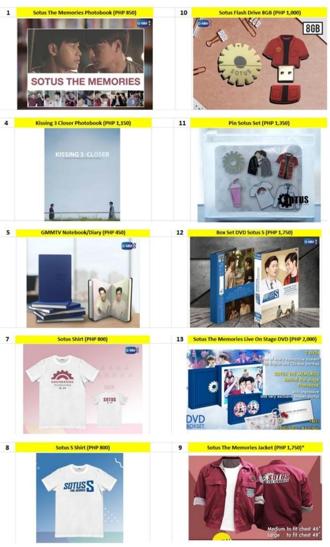 Sotus Merch for Preorder, Hobbies & Toys, Music & Media, Music Scores ...