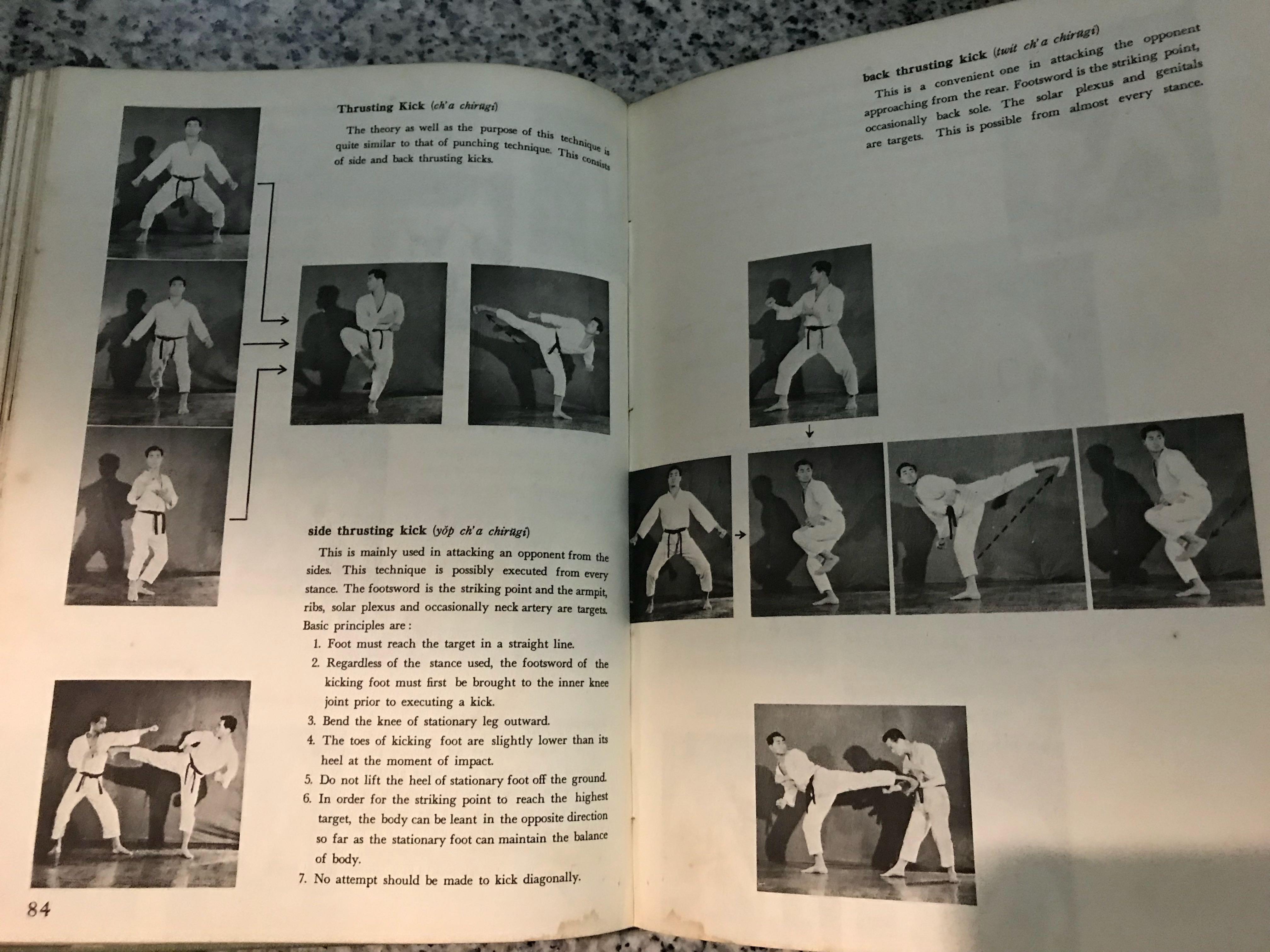 Taekwon-do the art of self defence by Choi Hong Hi taekwondo tkd 1965 ...