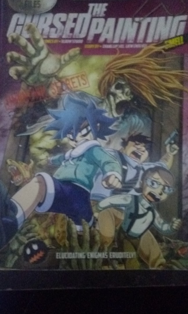 The cursed painting horror comic, Entertainment, Attractions on Carousell