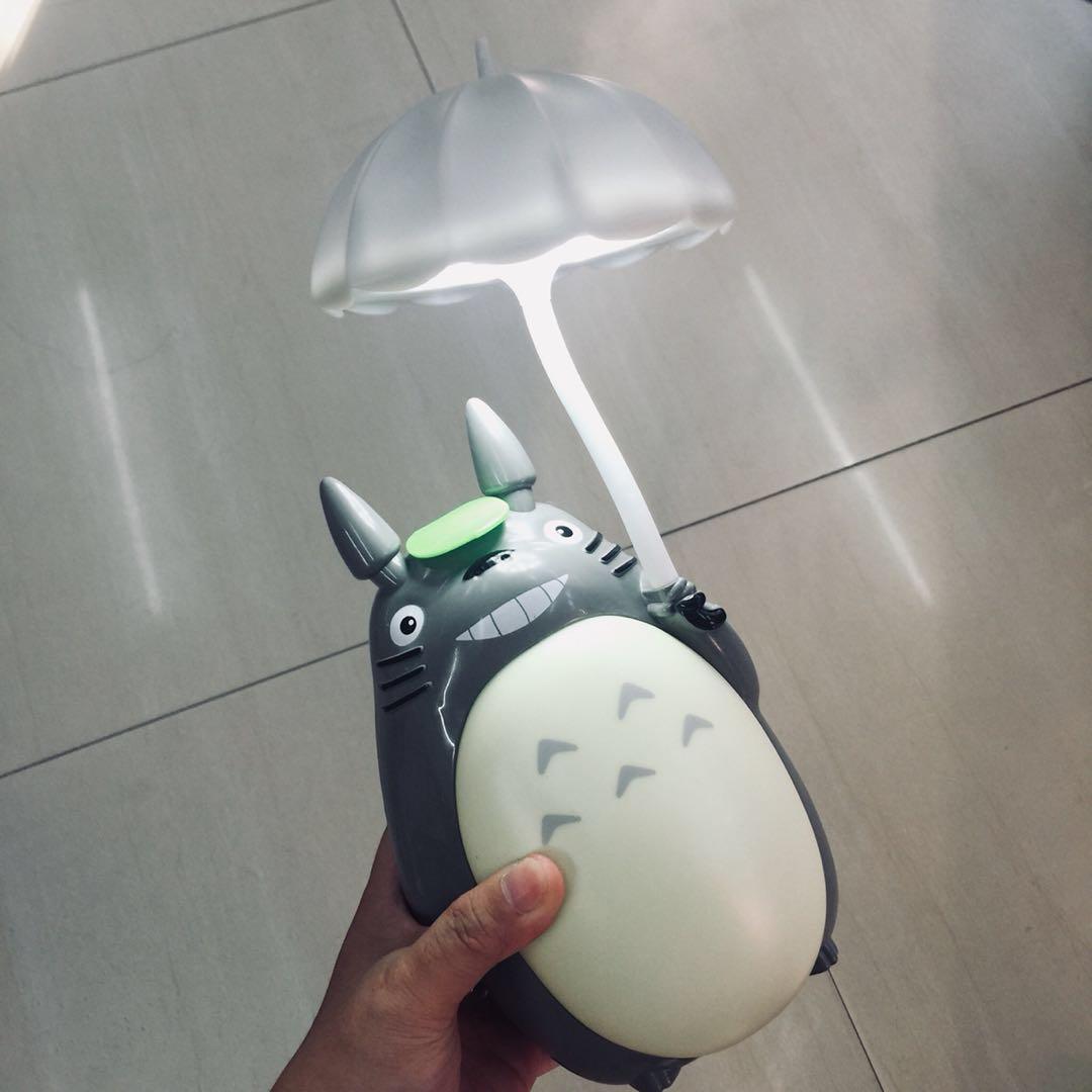 Totoro Desk Lamp 3 in 1, Babies & Kids, Baby Nursery & Kids Furniture ...