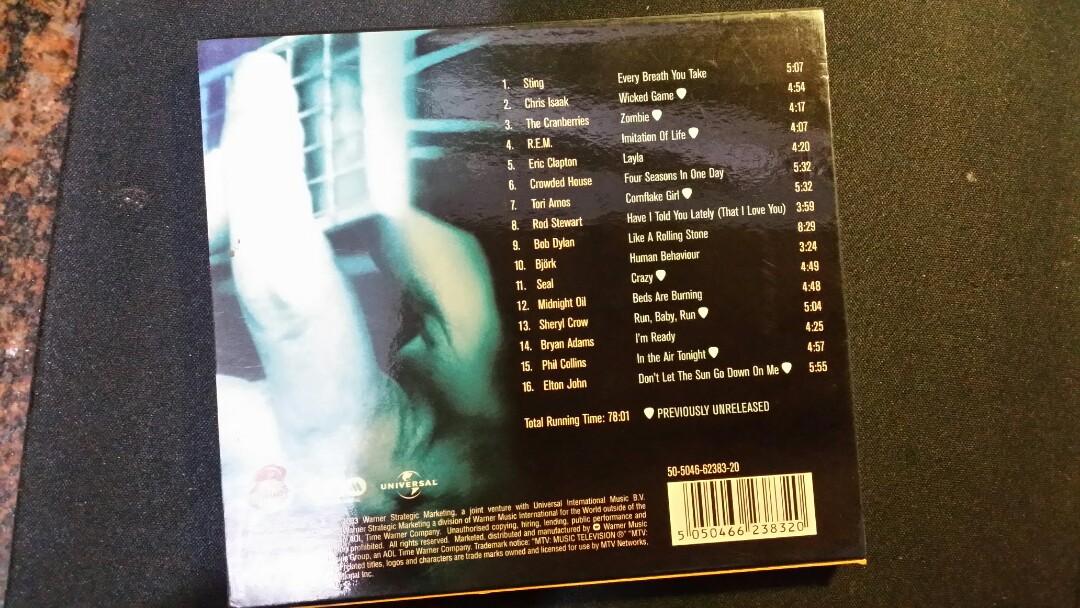 CD The Very Best of MTV Unplugged - Volume 2 CD (2003) REM, Sting, Eric ...