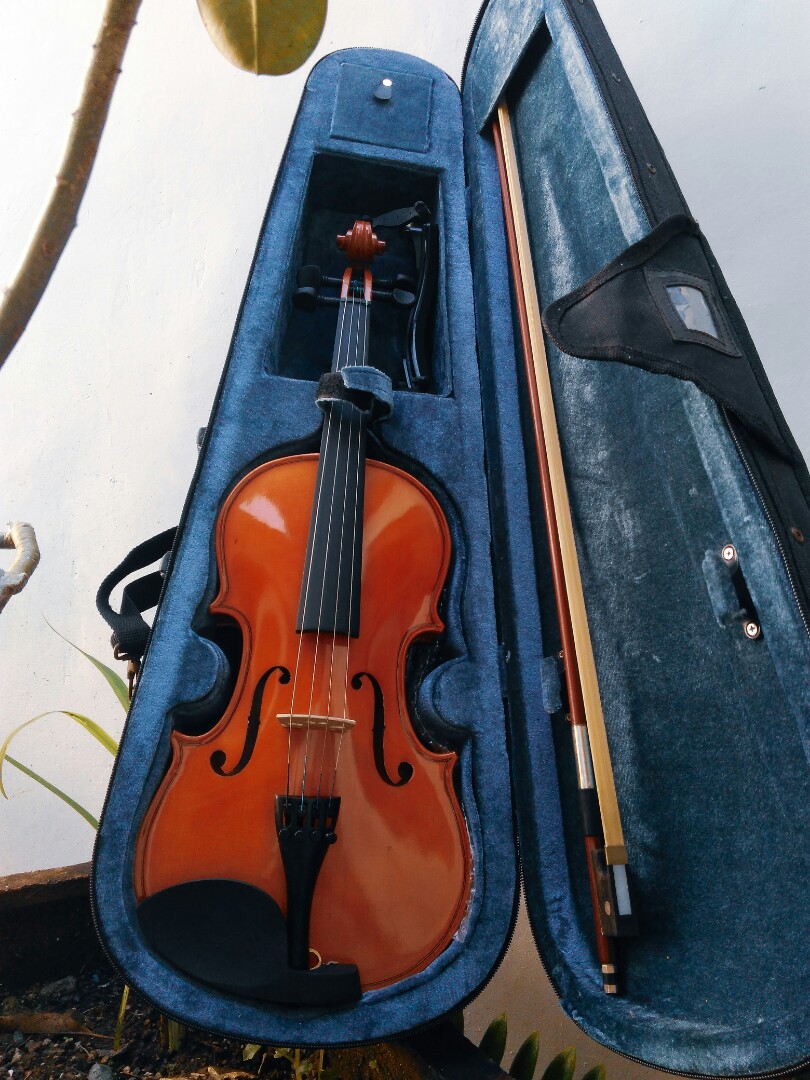 Valencia violin bundle, Hobbies & Toys, Music & Media, Musical ...