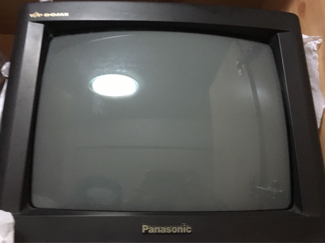 Vintage 14 inch Panasonic CRT TV, Hobbies & Toys, Memorabilia ...