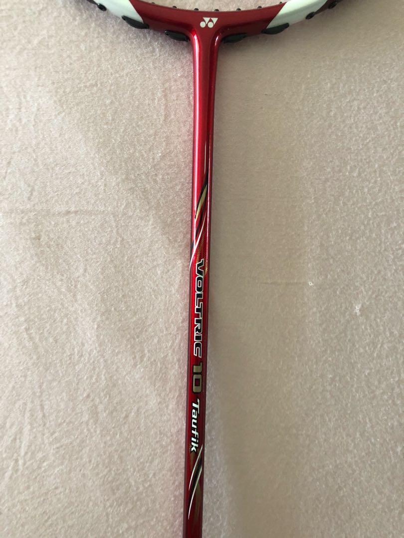 Yonex Voltric 10 Taufik ( Red ), Sports Equipment, Sports & Games ...