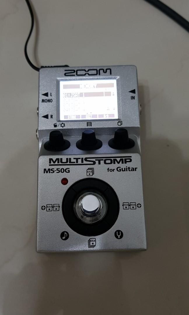 Zoom Multistomp MS 50G, Hobbies & Toys, Music & Media, Music ...