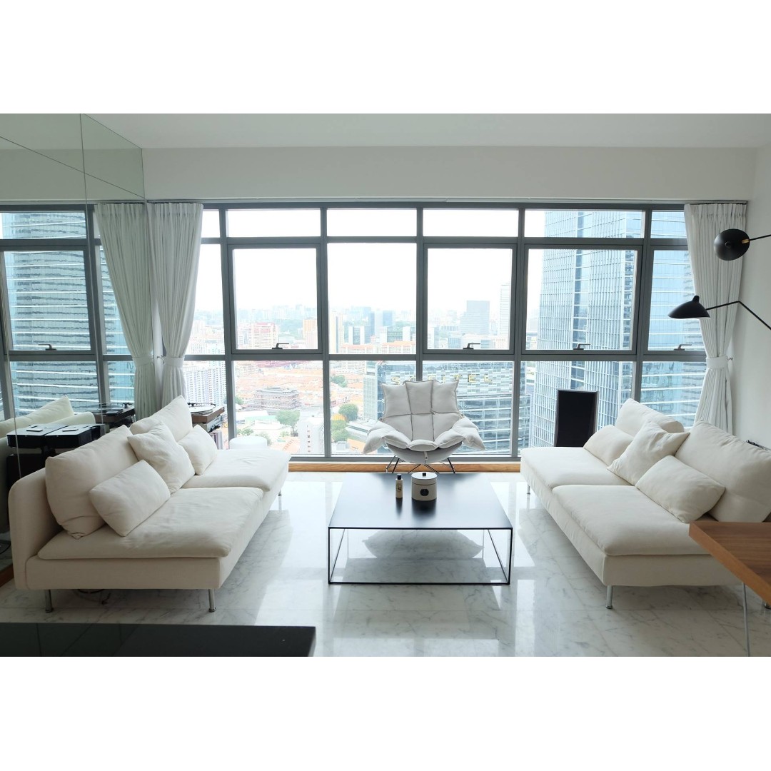 2 x SODERHAMN (3-seat section)-Sofa - Design - Finnsta white, Furniture ...