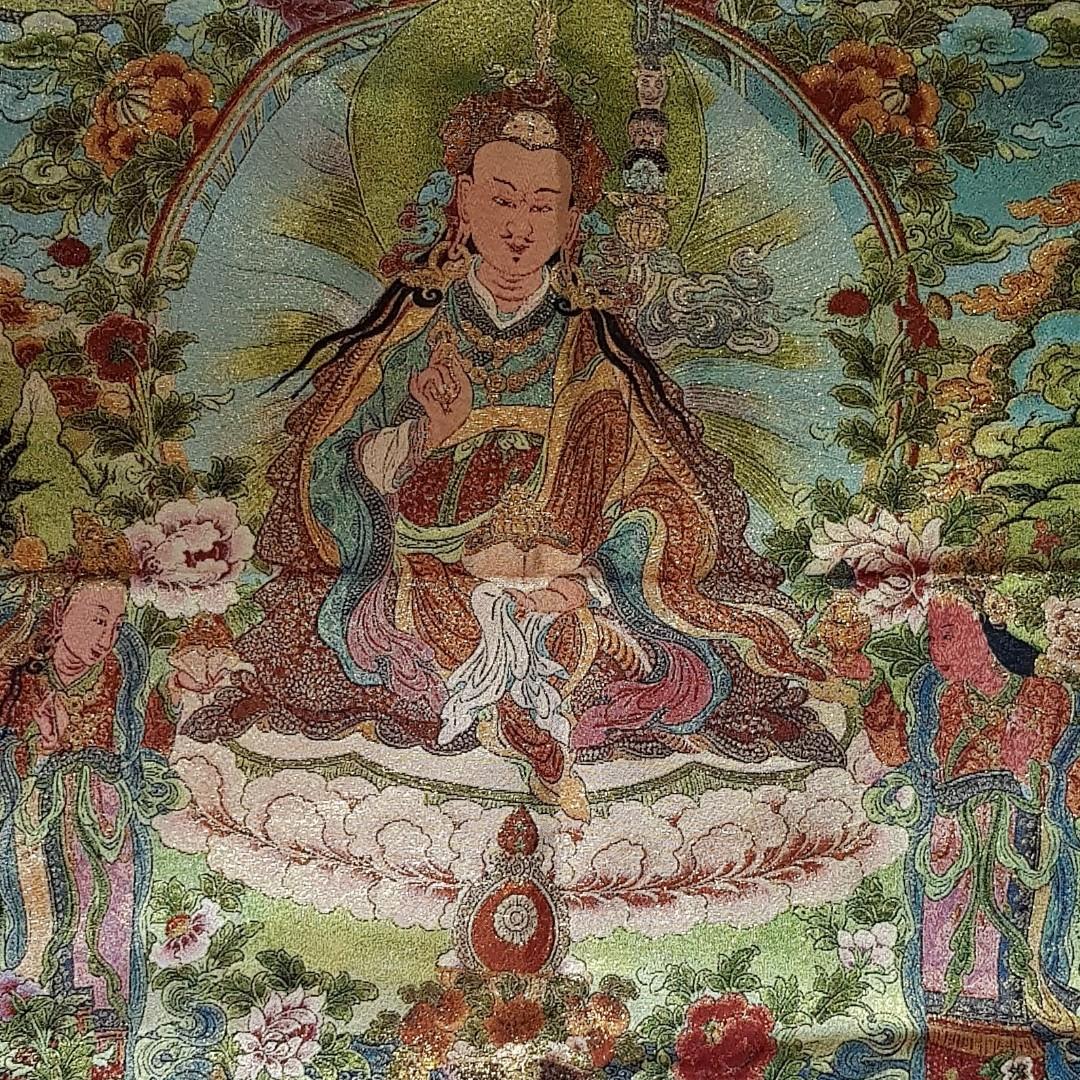 36 inch Chinese Silk embroidery Green Tara Thangka, Hobbies & Toys ...