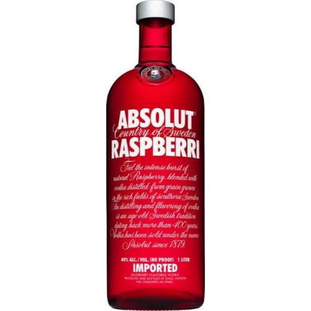 Absolut Raspberri 1L Bottle Imported, Food & Drinks, Alcoholic ...