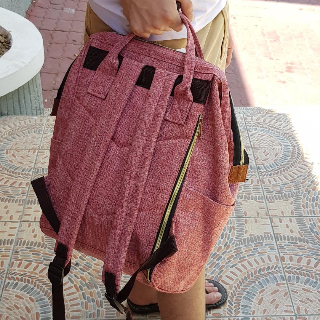 Anello Classic Backpack - Light Red, Men's Fashion, Watches ...