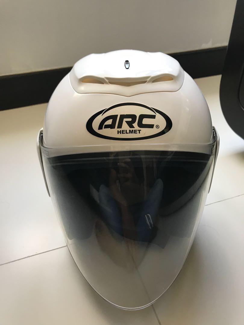 Arc Helmet (Ritz Arc), Motorcycles, Motorcycle Apparel on Carousell