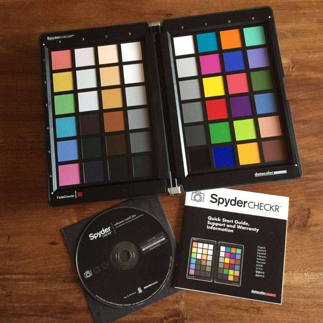 Datacolor SpyderCHECKR and others, Photography, Photography Accessories ...