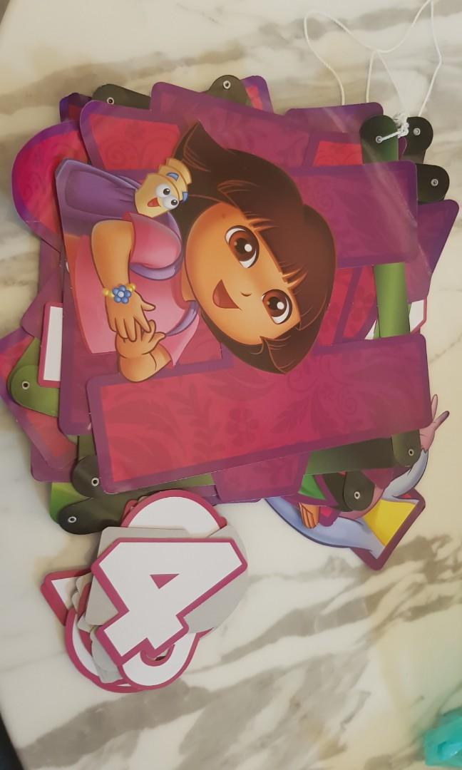 Dora the explorer jumbo banner, Everything Else on Carousell