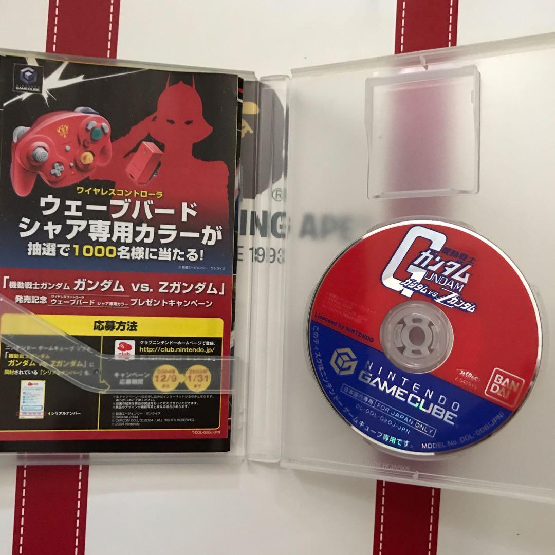GAMECUBE - Mobile Suit Gundam: Gundam vs. Z-Gundam, 電子遊戲, 遊戲機配件, 遊戲禮物卡及 ...