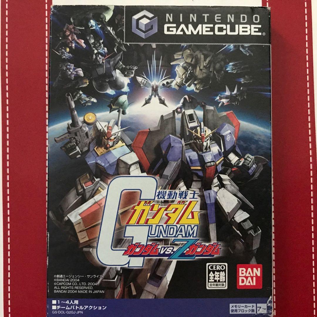 GAMECUBE - Mobile Suit Gundam: Gundam vs. Z-Gundam, 電子遊戲, 遊戲機配件, 遊戲禮物卡及 ...