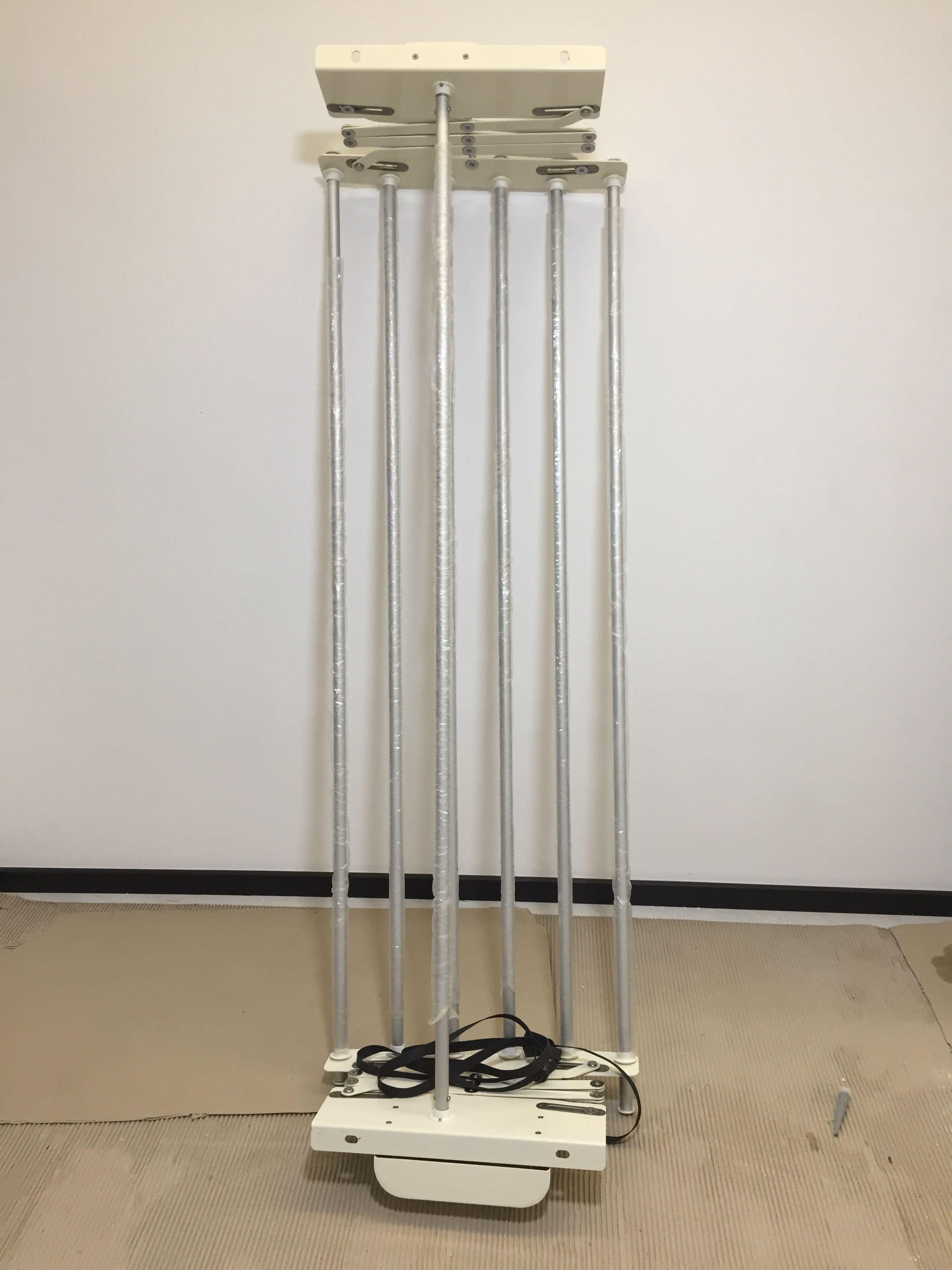 HDB Ceiling Clothes Hanger Rack (Manual), Furniture & Home Living ...