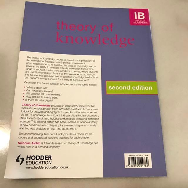 IB Diploma- Theory Of knowledge By Nicholas Alchin, Hobbies & Toys ...