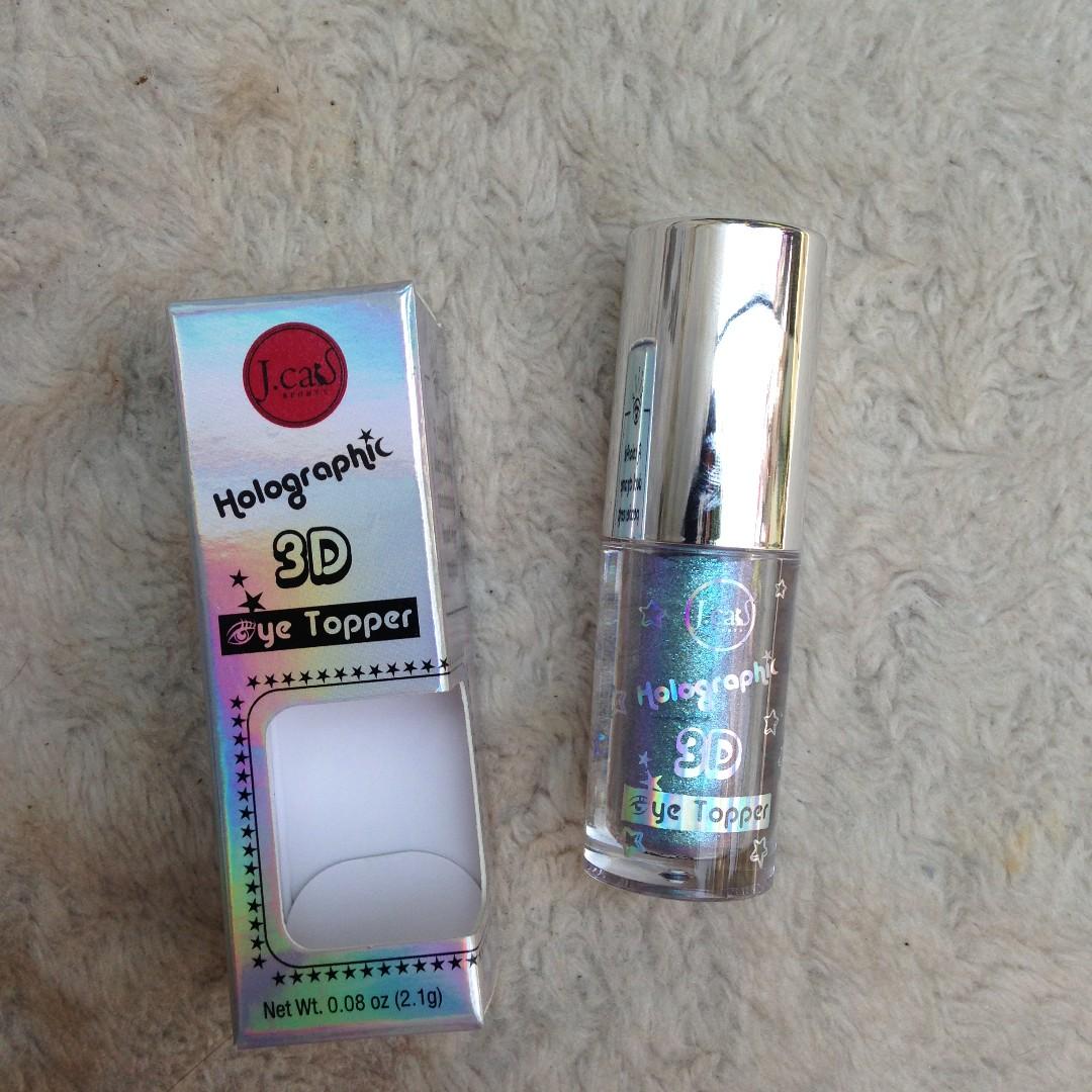 JCat Holographic 3D Eye Topper in Azul Lemonade, Beauty & Personal Care, Face, Makeup on Carousell