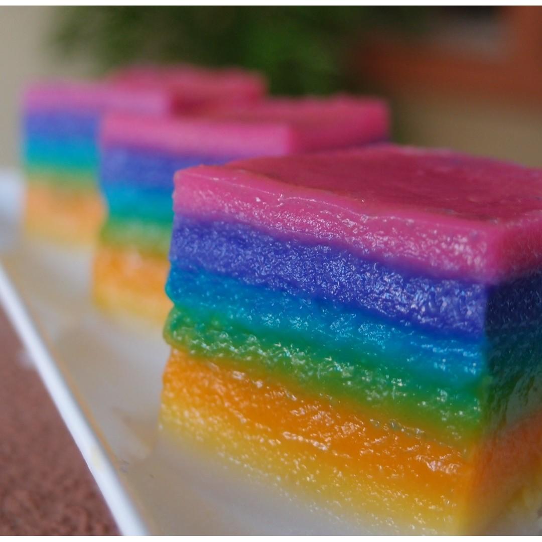 LAPIS PELANGI / KUIH LAPIS, Food & Drinks, Homemade Bakes on Carousell
