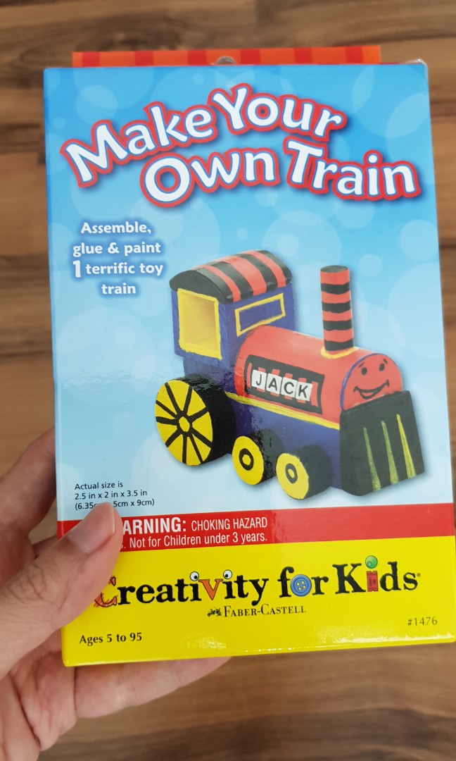 Make your own train. Creativity for kids., Hobbies & Toys, Toys & Games ...