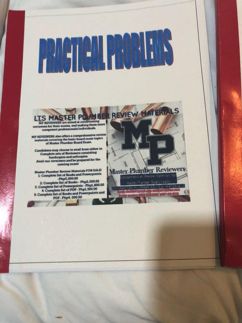 Master Plumber Review Materials, Hobbies & Toys, Books & Magazines ...