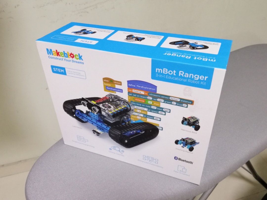 mBot Ranger 3-in-1 Educational Robot Kit From Makerbot (Brand New ...