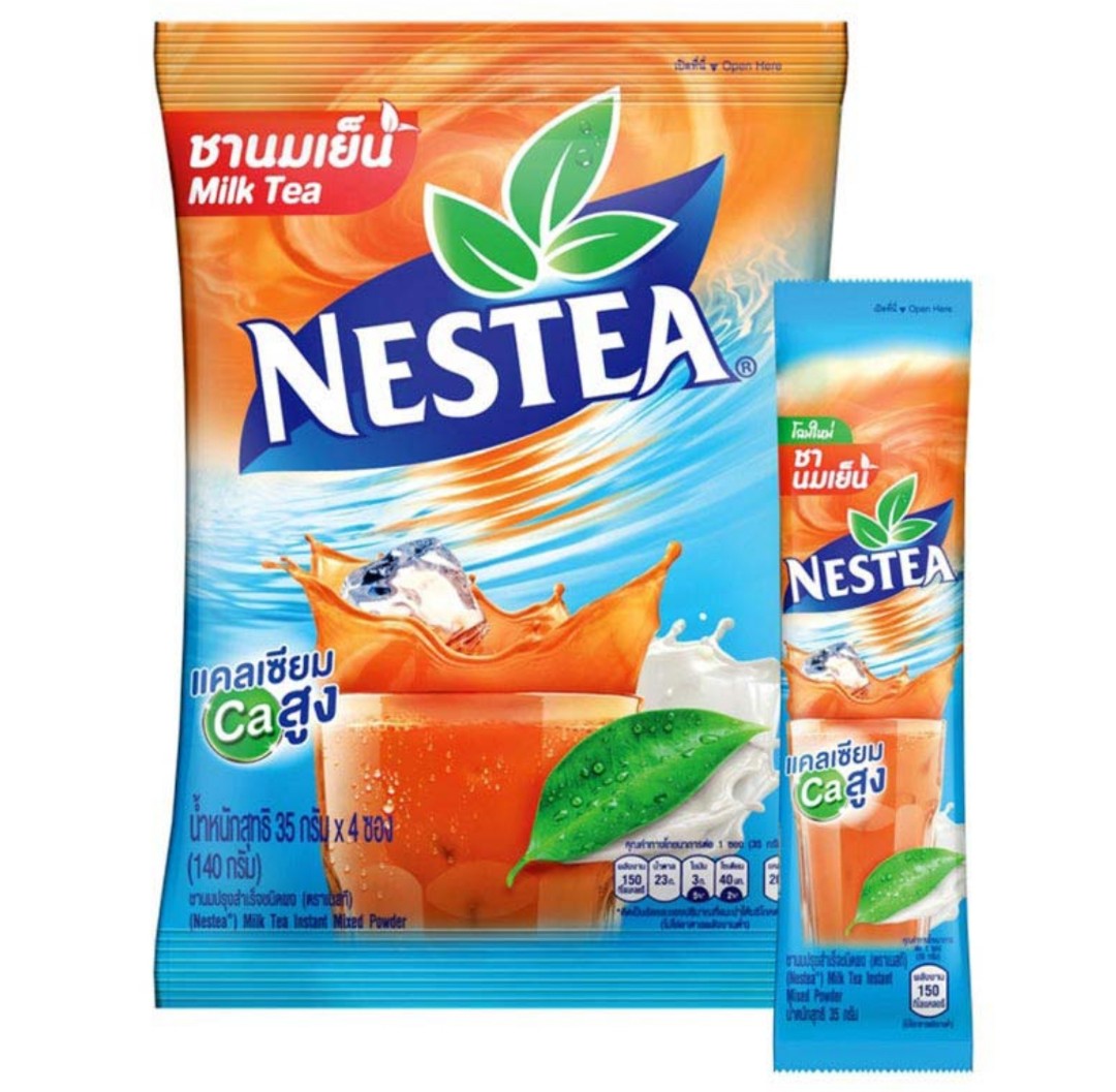 Nestea instant milk tea 35g. pack of 4, Food & Drinks, Packaged ...