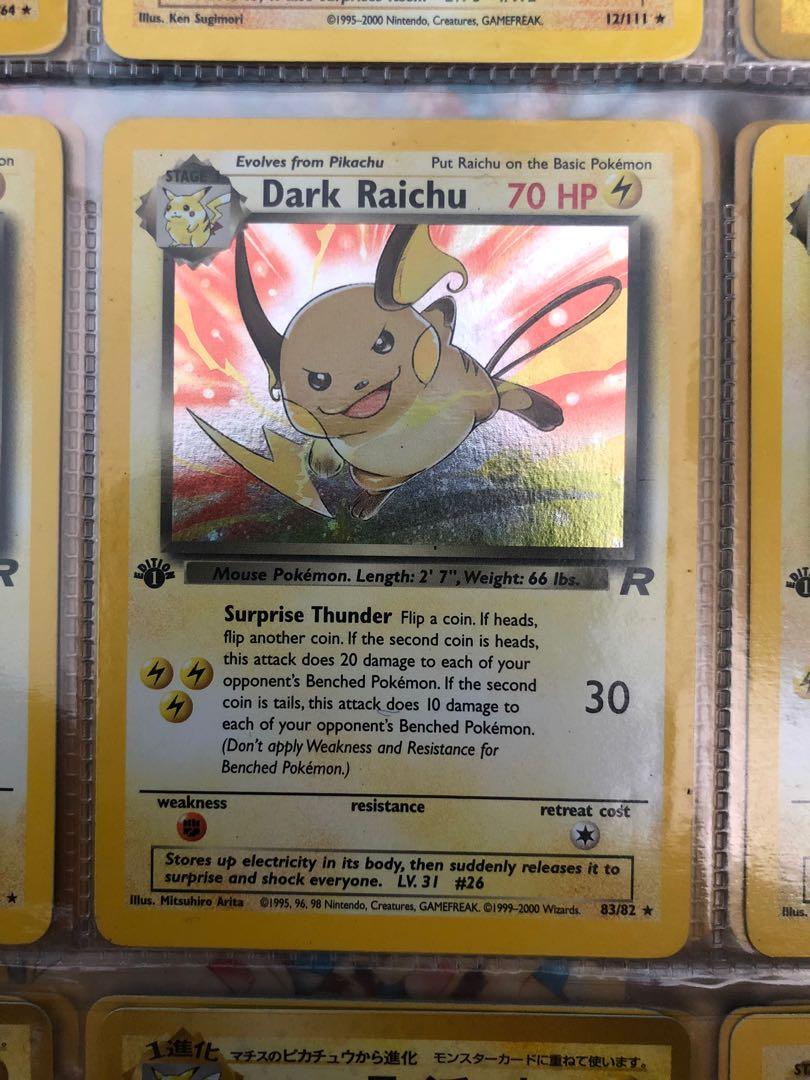 Pokemon Card Charizard Blastoise Raichu, Hobbies & Toys, Toys & Games ...