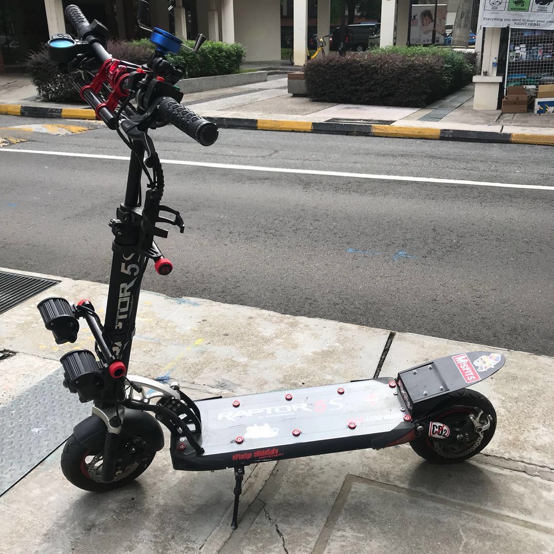 Raptor 5S , Sports Equipment, PMDs, E-Scooters & E-Bikes, E-Scooters ...
