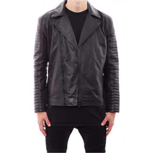 Represent Clothing Wraith Nappa Leather Biker Jacket, Luxury on Carousell