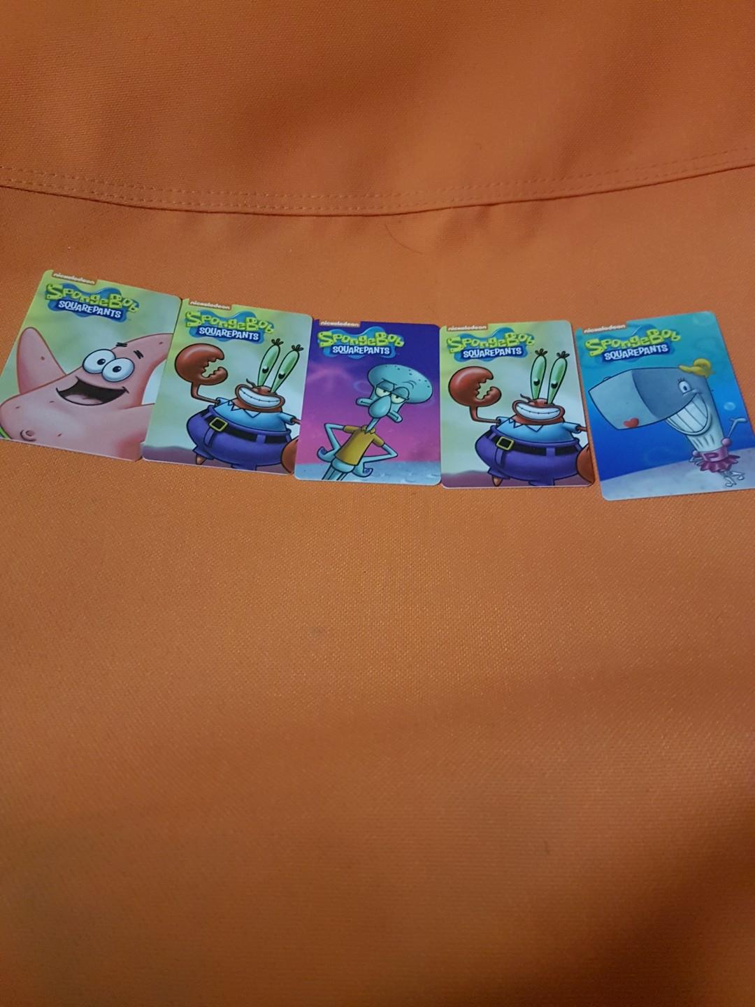 Timezone Spongebob Collector cards, Hobbies & Toys, Toys & Games on ...