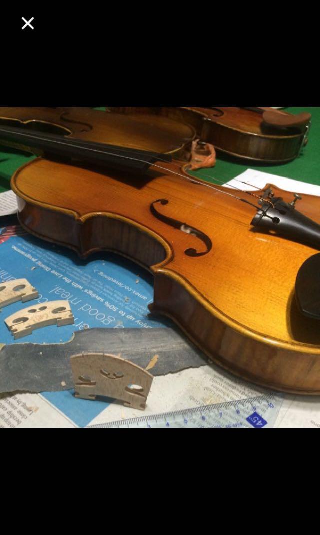 Violin, viola, cello bridge set up/adjustment/repair etc, Hobbies ...