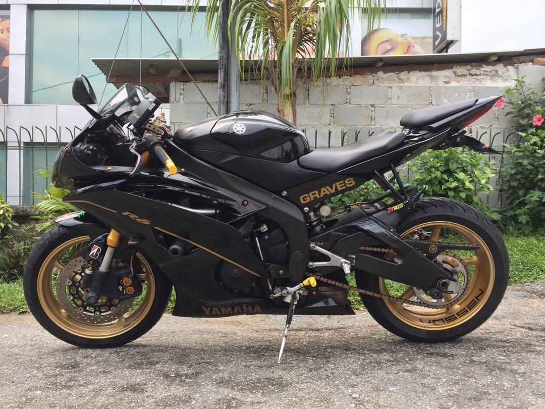 Yamaha R6S 2010, Motorcycles, Motorcycles for Sale, Class 2 on Carousell