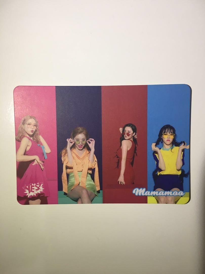 Yes card : Twice (Sana / 娜璉) / Apink / Red velvet / Mamamoo / GFRIEND (Umji) / 宋智孝 / Hana, 興趣及遊戲 ...