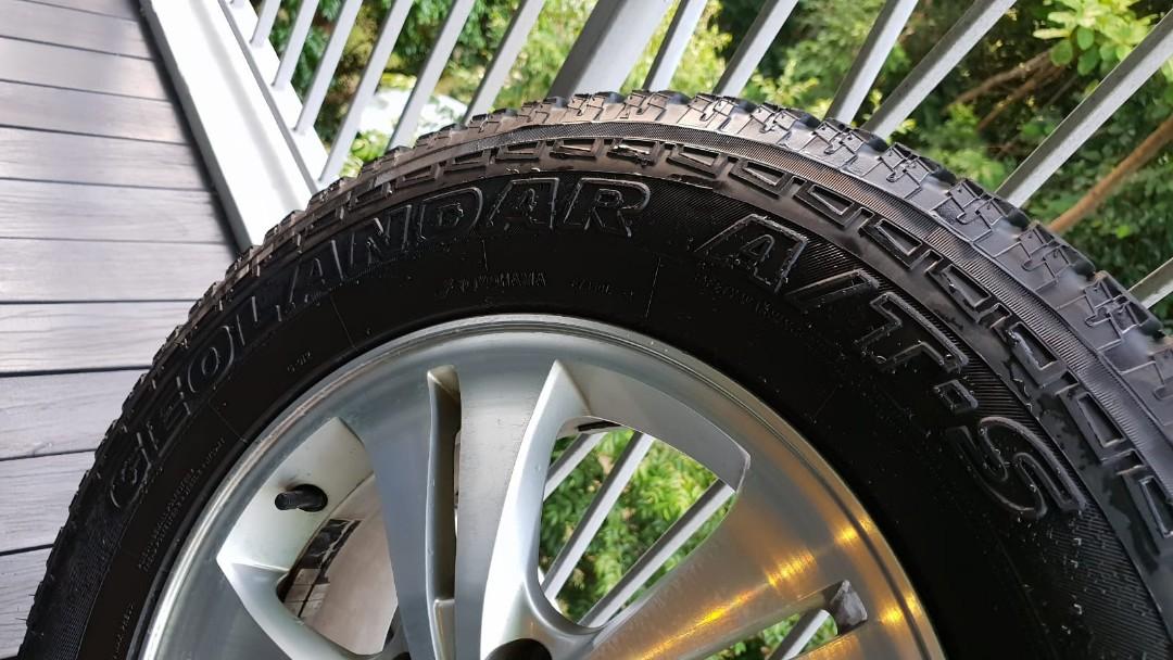All Terrain SUV Tyres and Rims For Sale, Car Accessories, Tyres & Rims ...