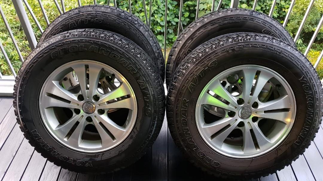 All Terrain SUV Tyres and Rims For Sale, Car Accessories, Tyres & Rims ...