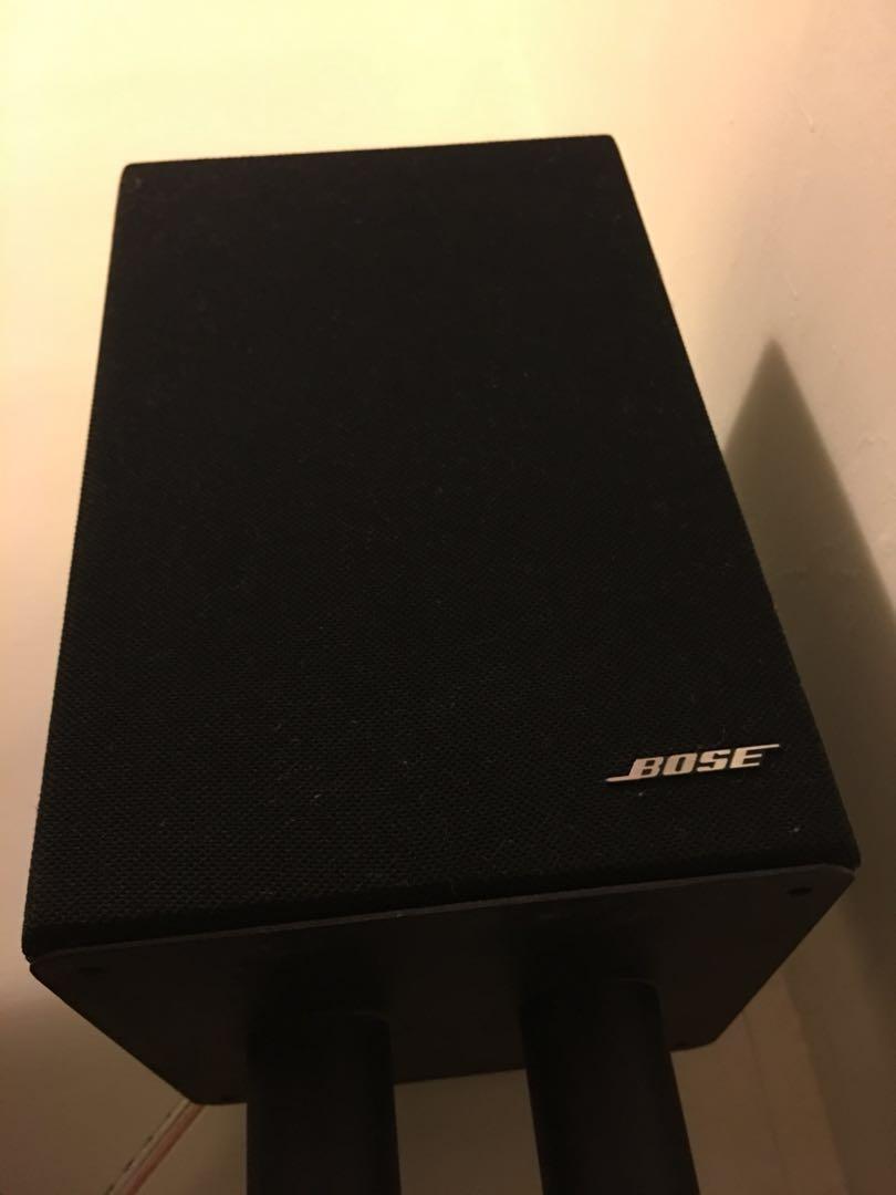 Bose Model 21 書架式喇叭（已售出）, 耳機及錄音音訊設備, Soundbar、揚聲器、藍牙喇叭、耳擴在旋轉拍賣