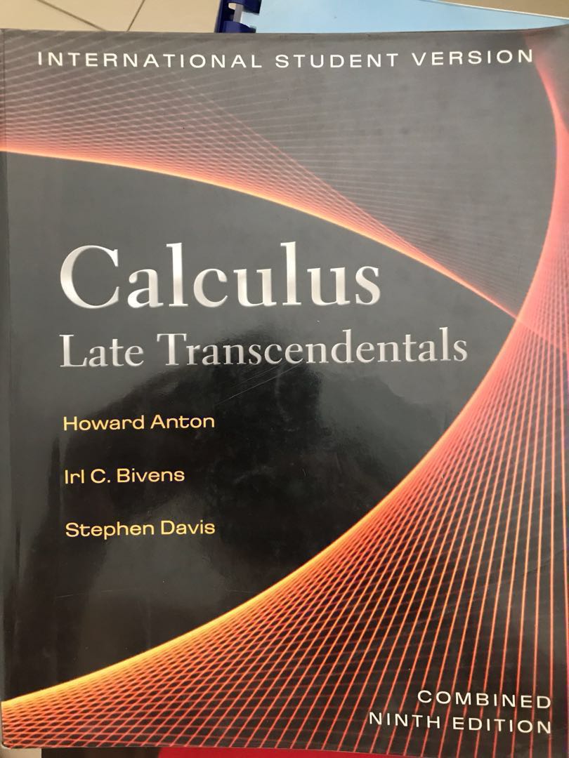 Calculus Late Transcendentals, Hobbies & Toys, Books & Magazines ...