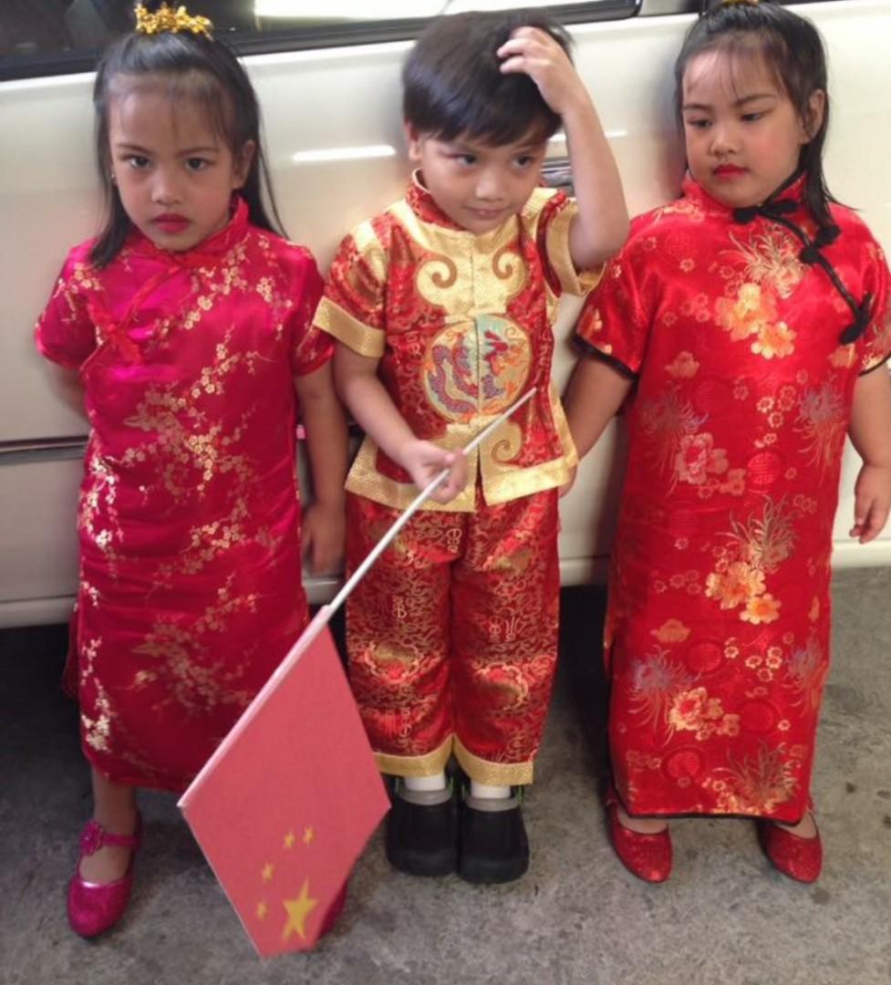 United Nation Chinese Costume for Girls United Nation, Babies & Kids ...