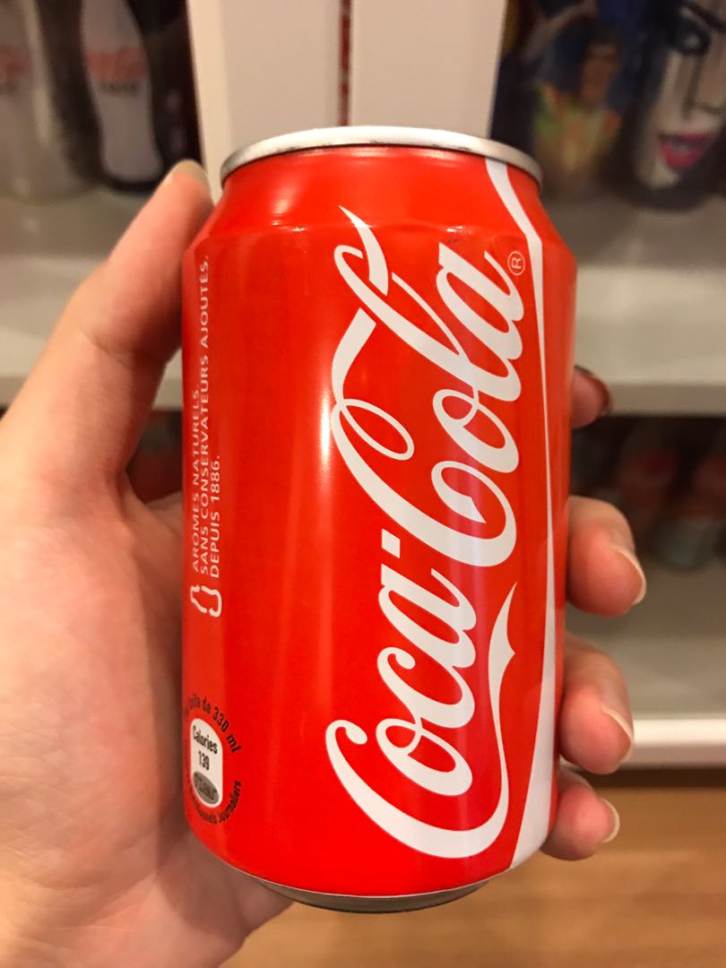 Coca Cola France Can, Food & Drinks, Beverages on Carousell