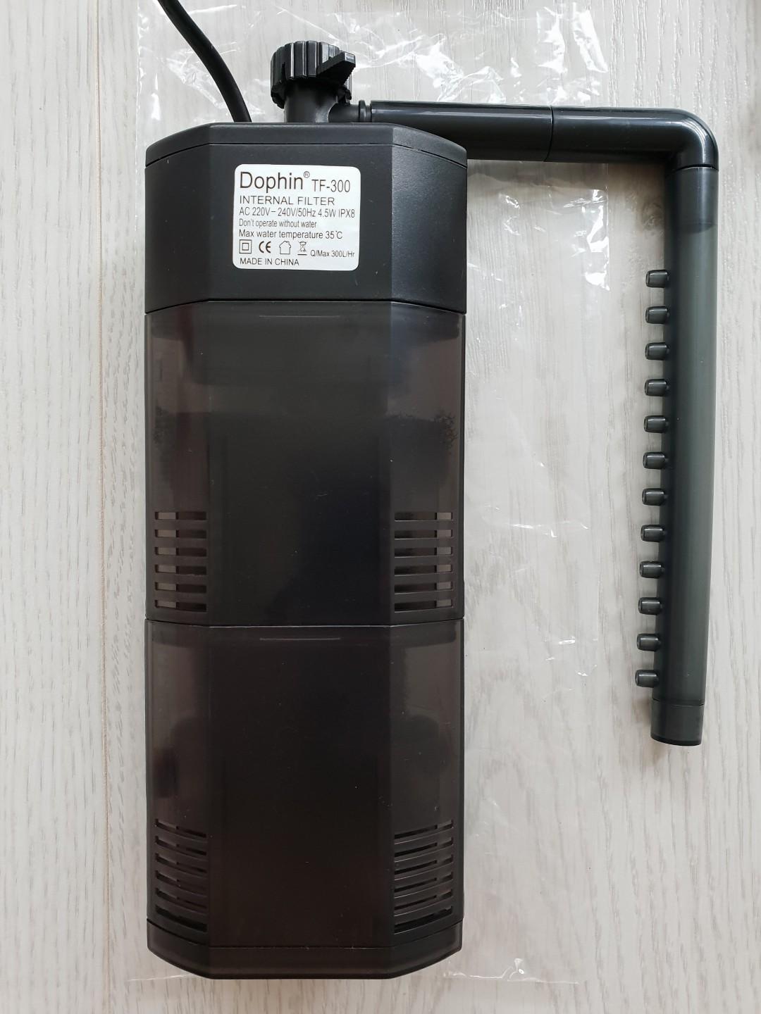 Dophin Aquarium Internal Filter TF300 Fish Tank Filter, Pet Supplies ...