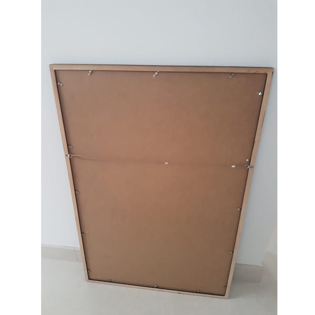 Frame 90 x 60 cm painting poster , Furniture & Home Living, Home Decor ...