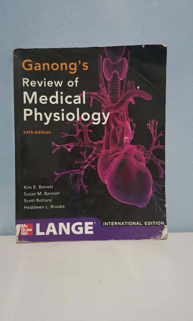 Ganong physiology, Hobbies & Toys, Books & Magazines, Textbooks on ...