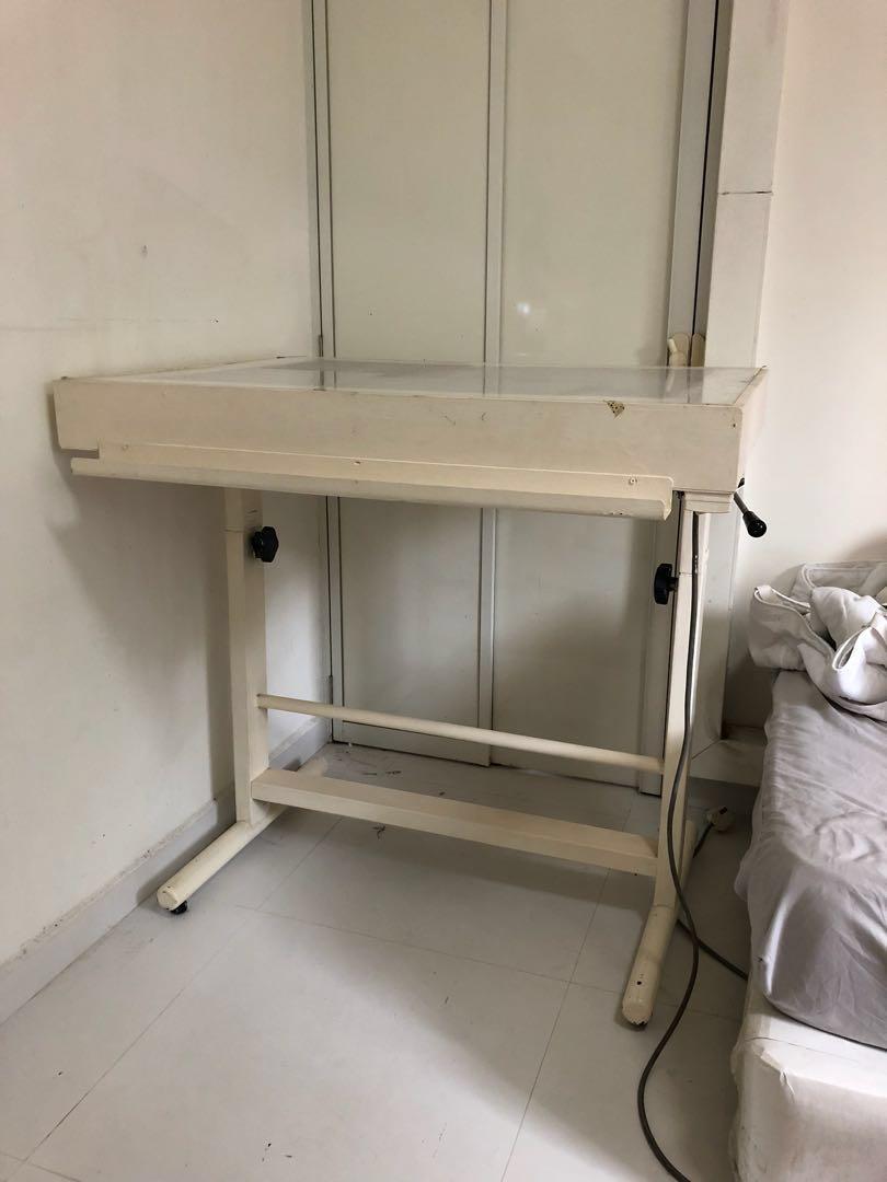 Handcrafted Artist’s Lightbox Table (A1 Size), Furniture & Home Living ...