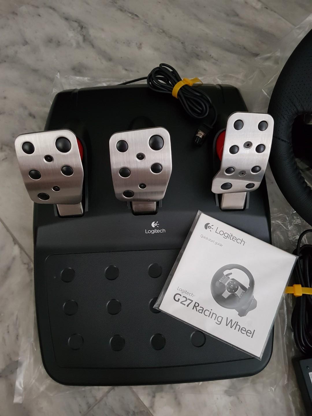 Logitech G27 Racing Wheel (pre-loved), Electronics, Computer Parts ...