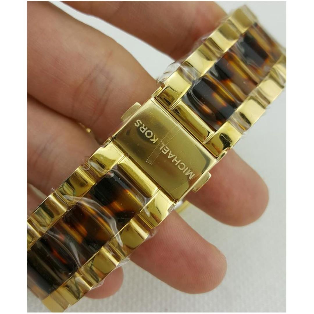 Michael Kors Bradshaw Chronograph Tortoiseshell Women's Watch - MK5696 ...