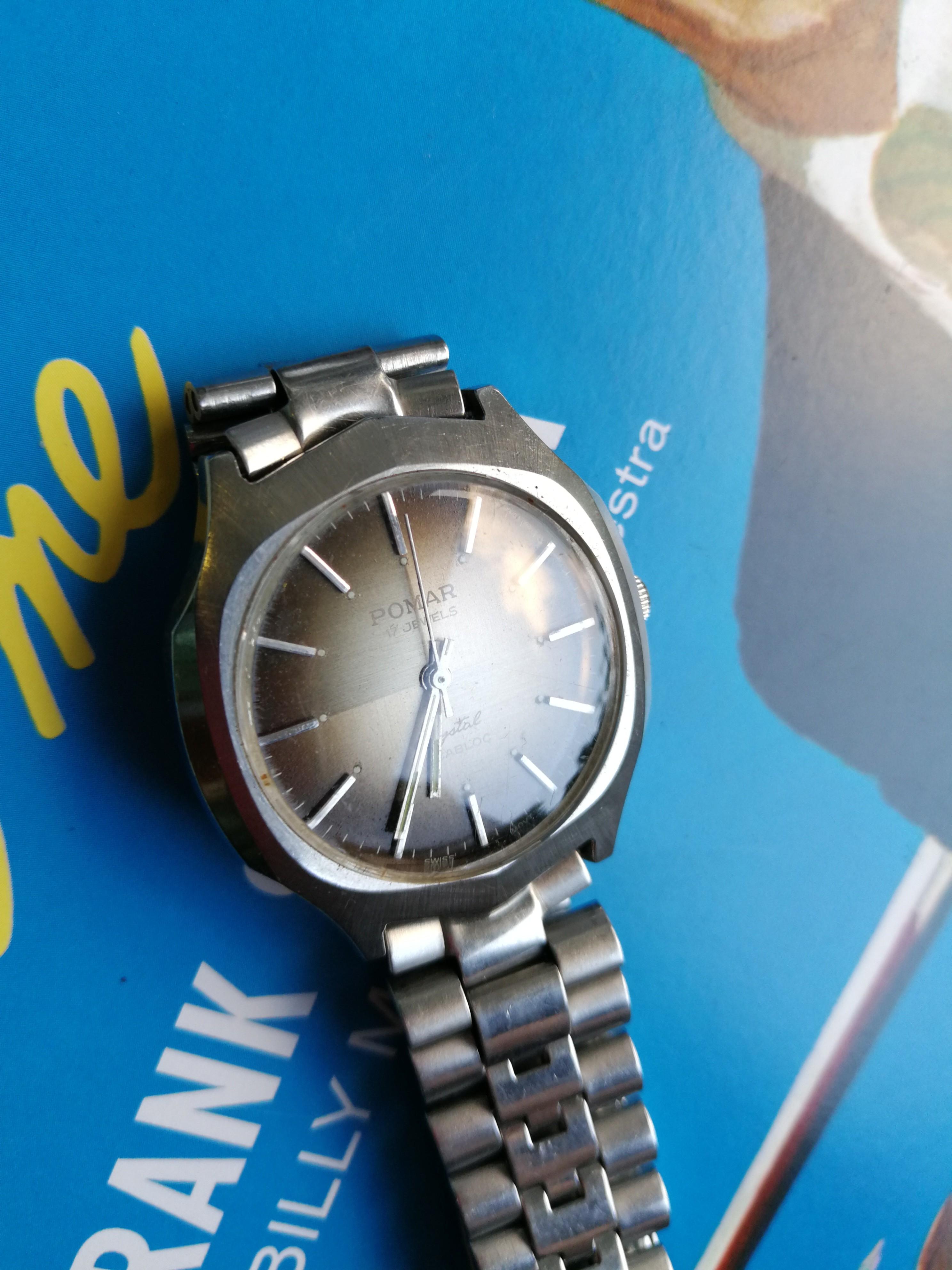 Vintage Pomar Nautilus Swiss Watch, Mobile Phones & Gadgets, Wearables ...
