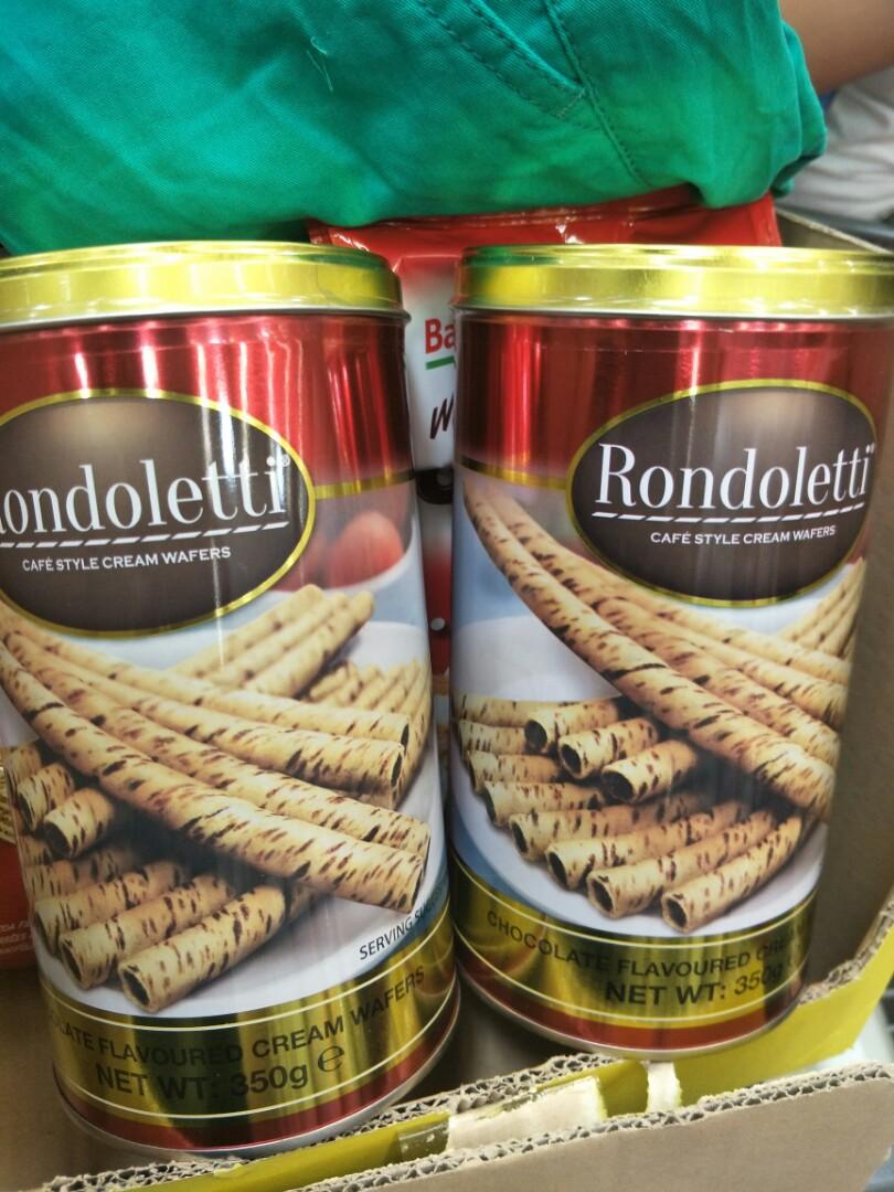 Rondoletti Choco Wafer, Food & Drinks, Packaged & Instant Food on Carousell