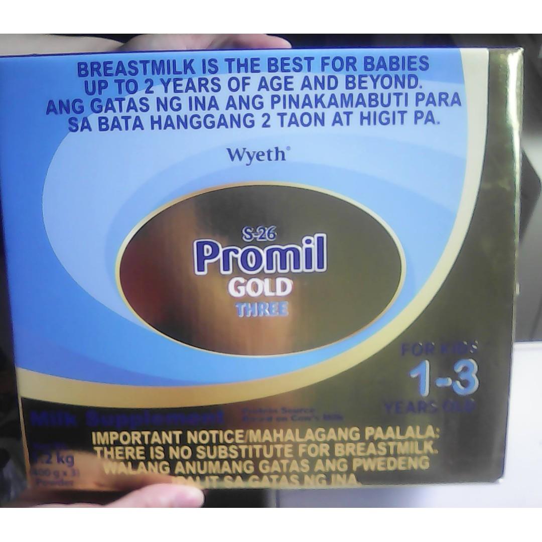 S-26 Promil Gold 1-3 years old, Babies & Kids, Nursing & Feeding ...